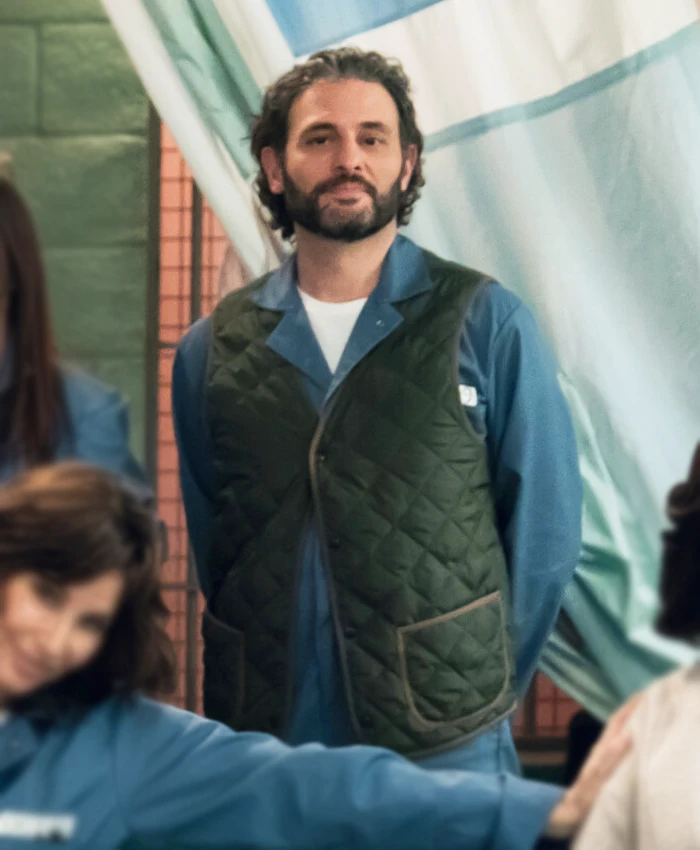 Elsbeth S02 Arian Moayed Quilted Vest